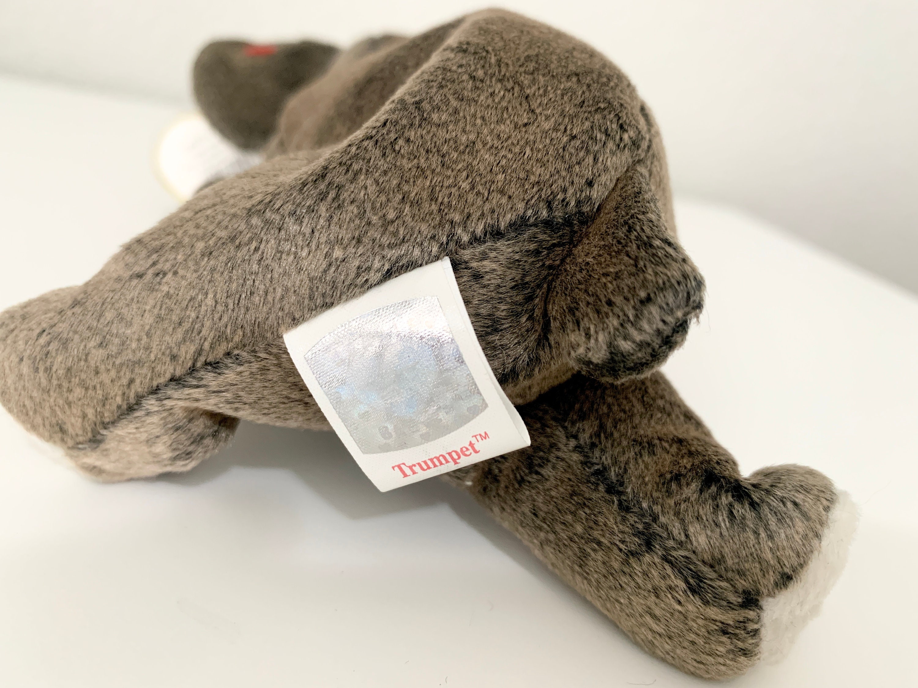 2000 Trumpet the Elephant TY Beanie Baby, Collectible Gray Elephant ...