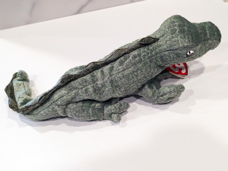 2000 Swampy the Alligator TY Beanie Baby, Collectible Green Gator Plush ...