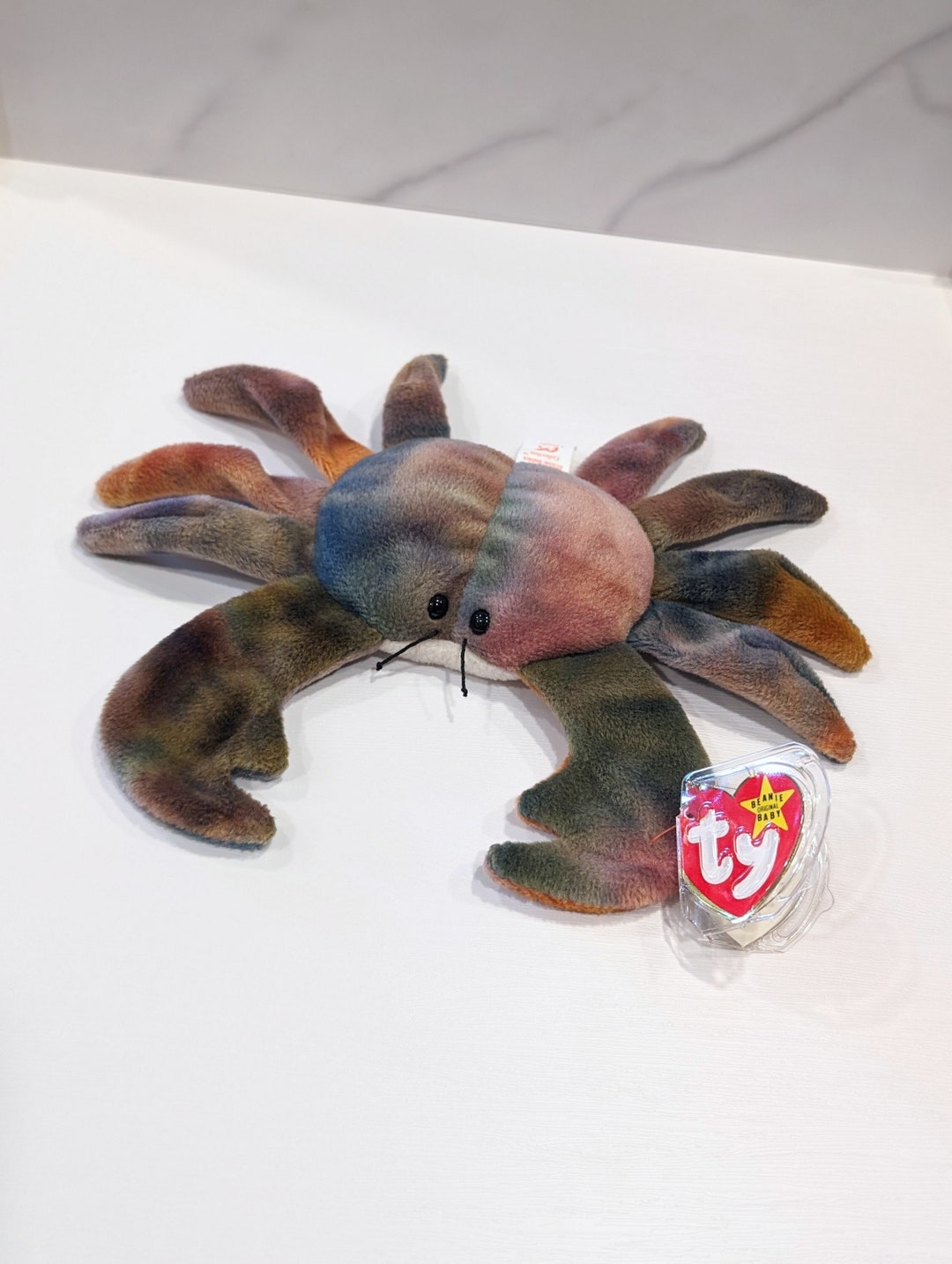 Rare 1997 Claude the Crab TY Beanie Baby, Canadian Tags - Etsy