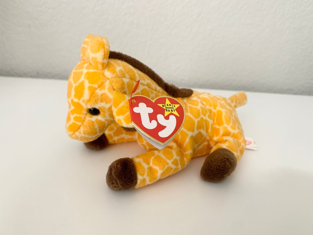 1996 Twigs the Giraffe TY Beanie Baby With 4th Gen Tags, Collectible ...