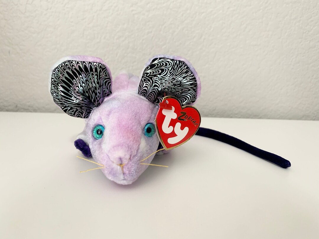 2000 Zodiac Rat TY Beanie Baby - Vintage 00s Collectibles - Etsy