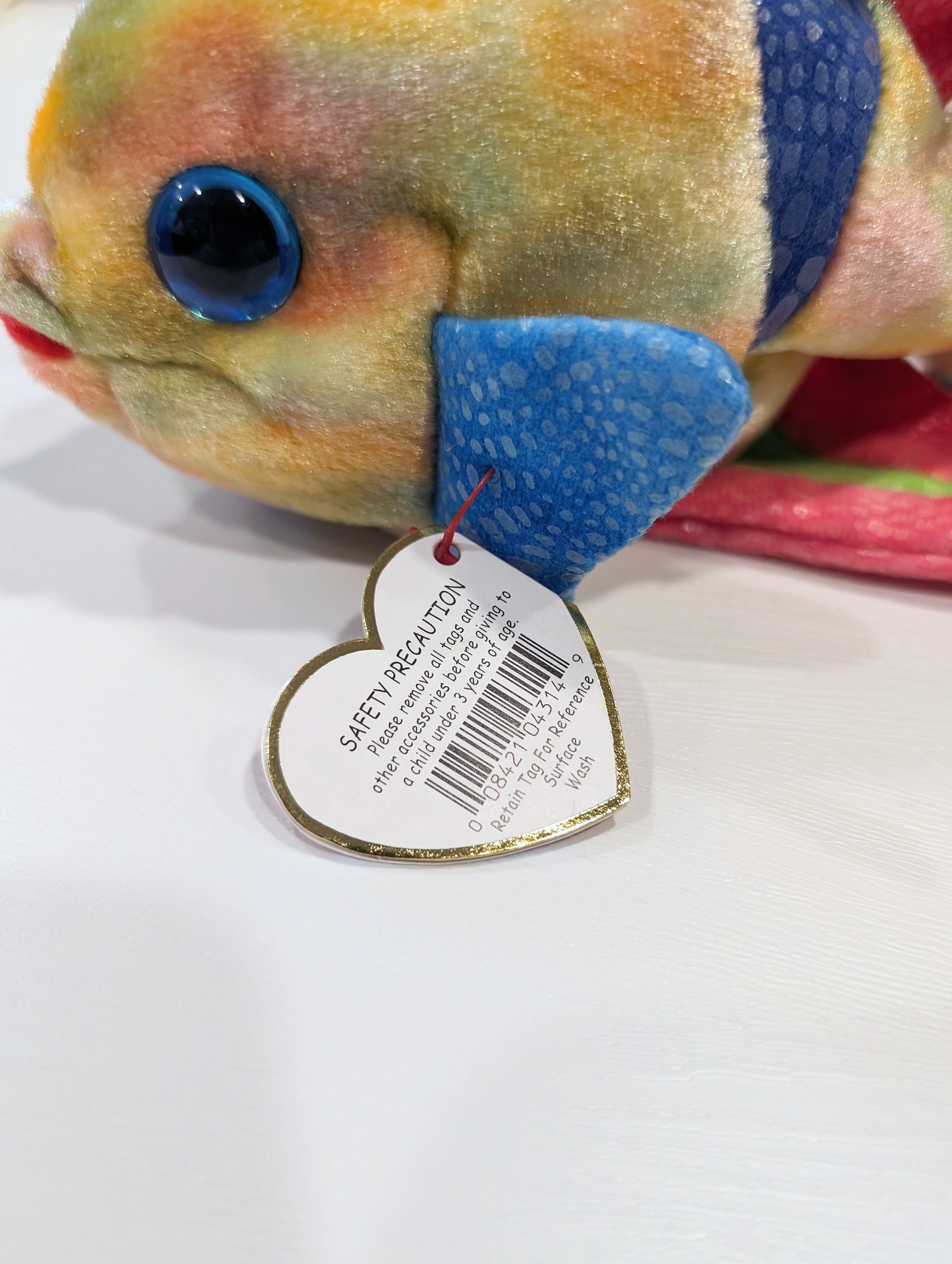 2000 Aruba the Fish TY Beanie Baby, Collectible Rainbow Tropical ...
