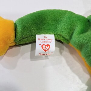 1997 Smoochy the Frog TY Beanie Baby - Vintage 90s Collectibles - Etsy