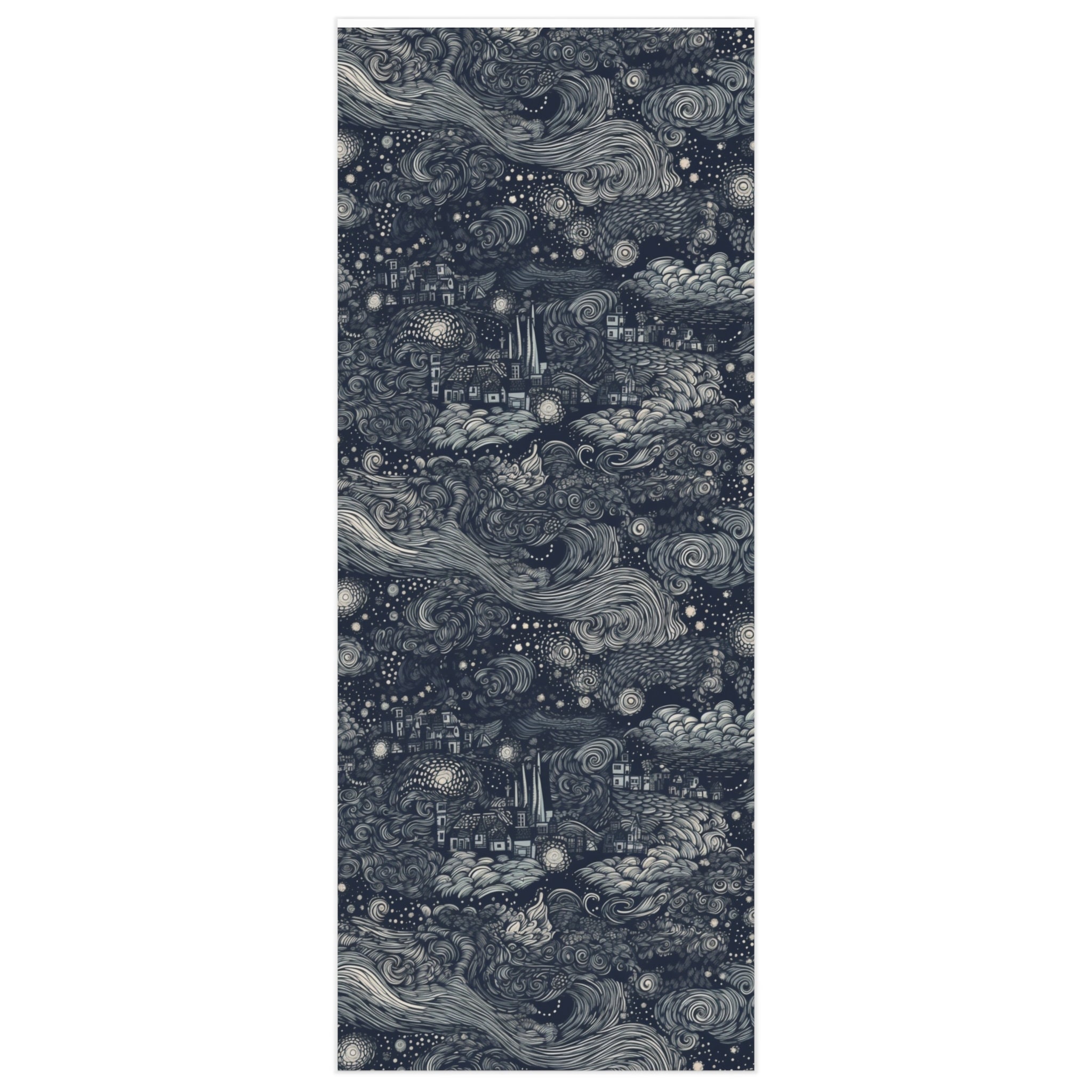 Van Gogh Wrapping Paper/ Starry Night Wrapping Paper/ Fine Art Major ...