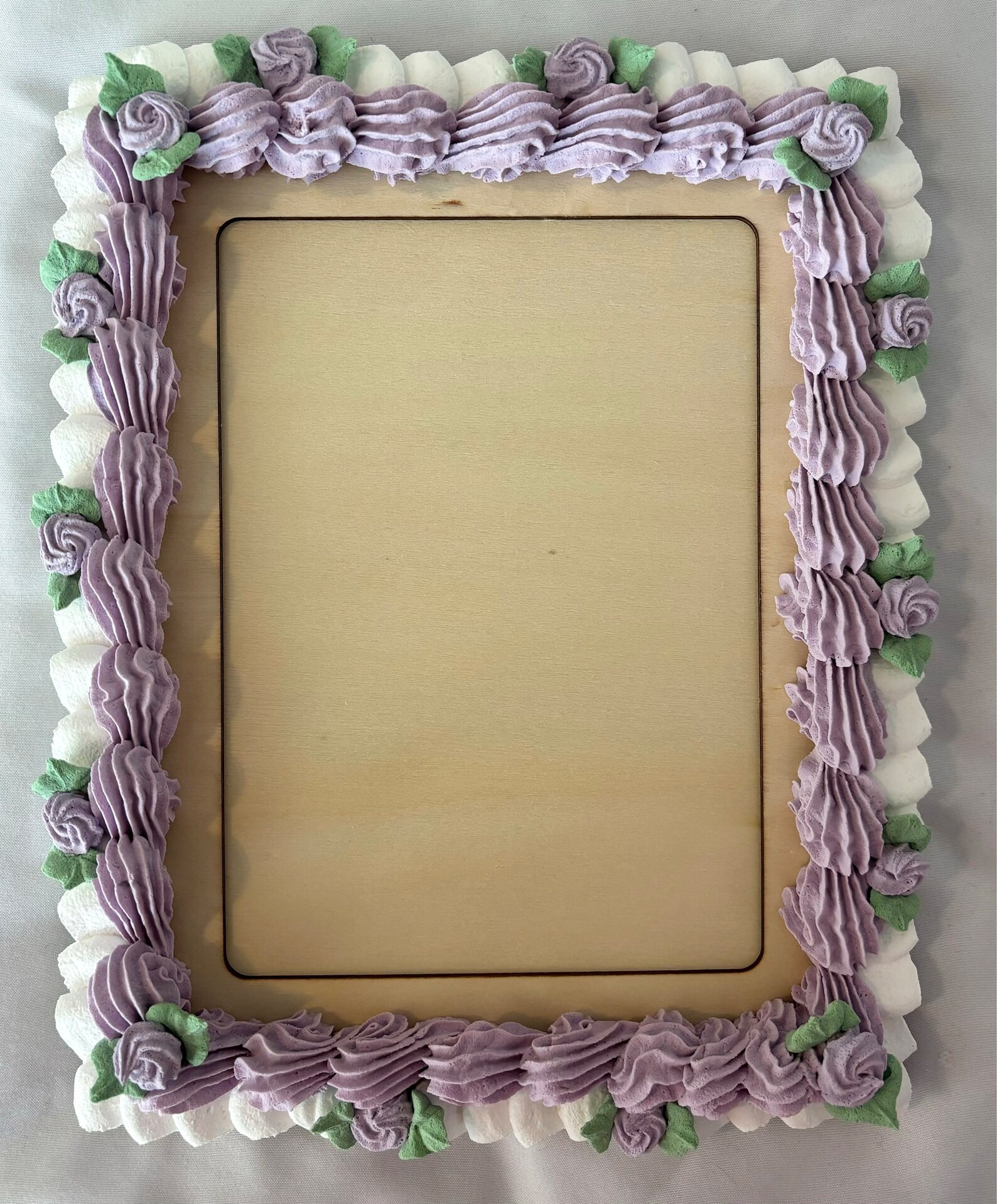 Pink or Purple Fake Cake Picture Frame - Etsy