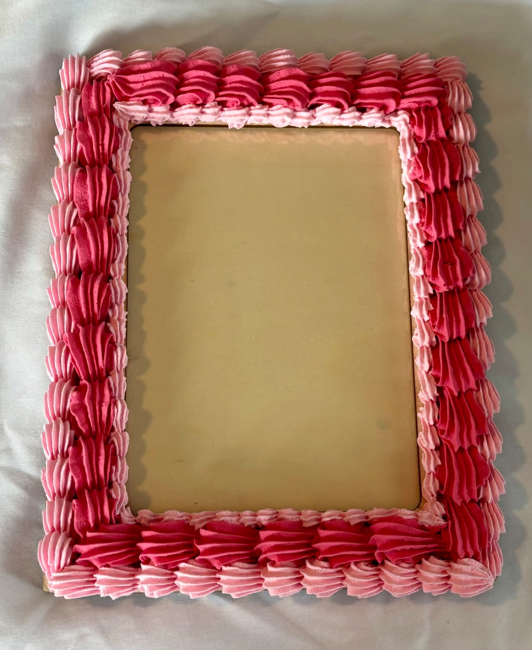 Shades of Pink Fake Cake Picture Frame - Etsy