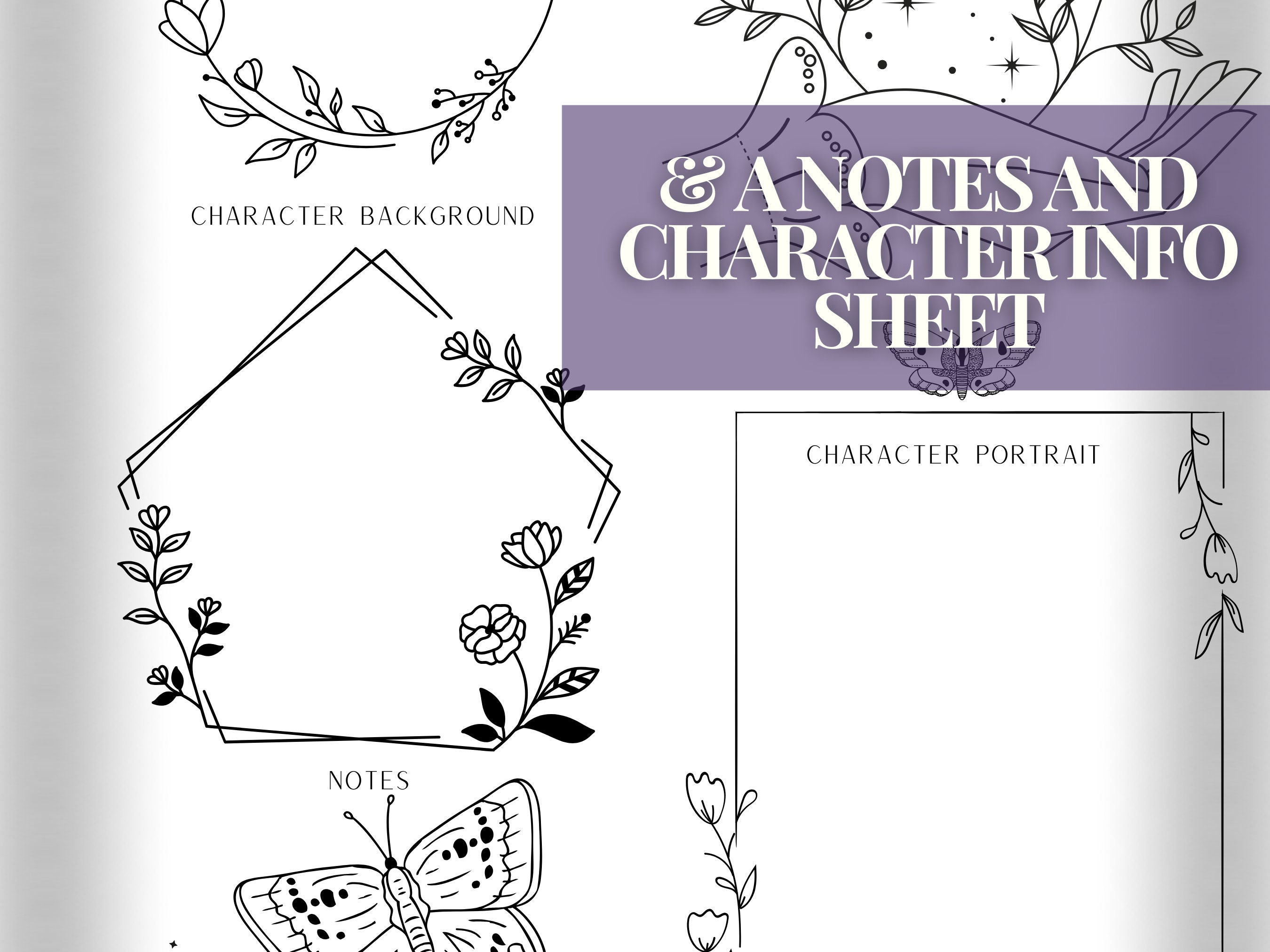 Digital Download Custom Dungeons and Dragons 5e Character Sheet ...