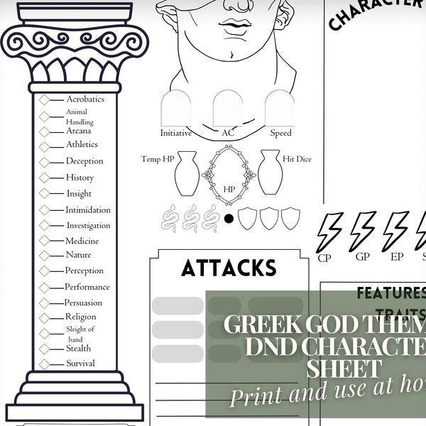 Dnd 5e God Cards - Etsy