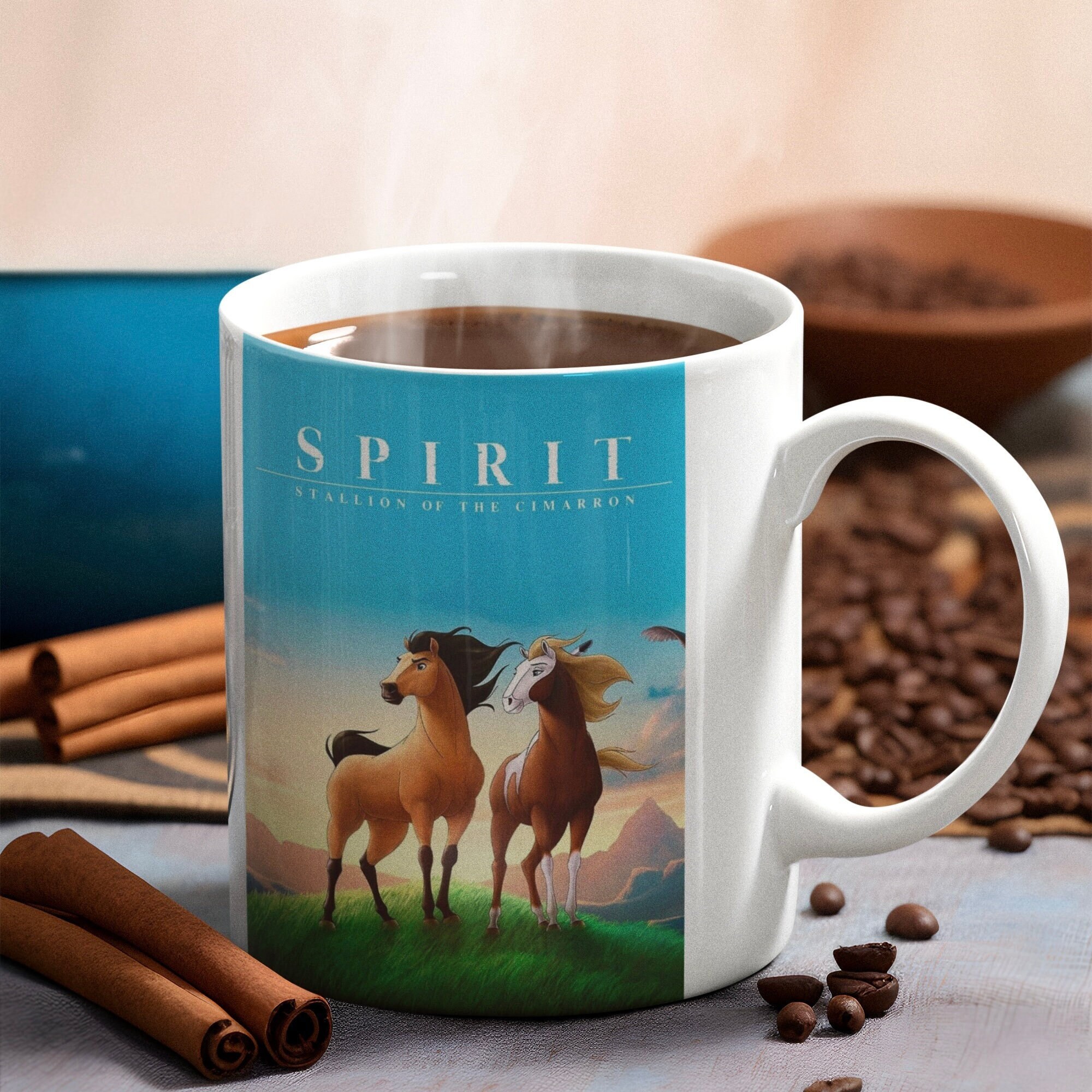Spirit and Rain - Love Found Us | Coffee Cup | 11oz Mug - Etsy