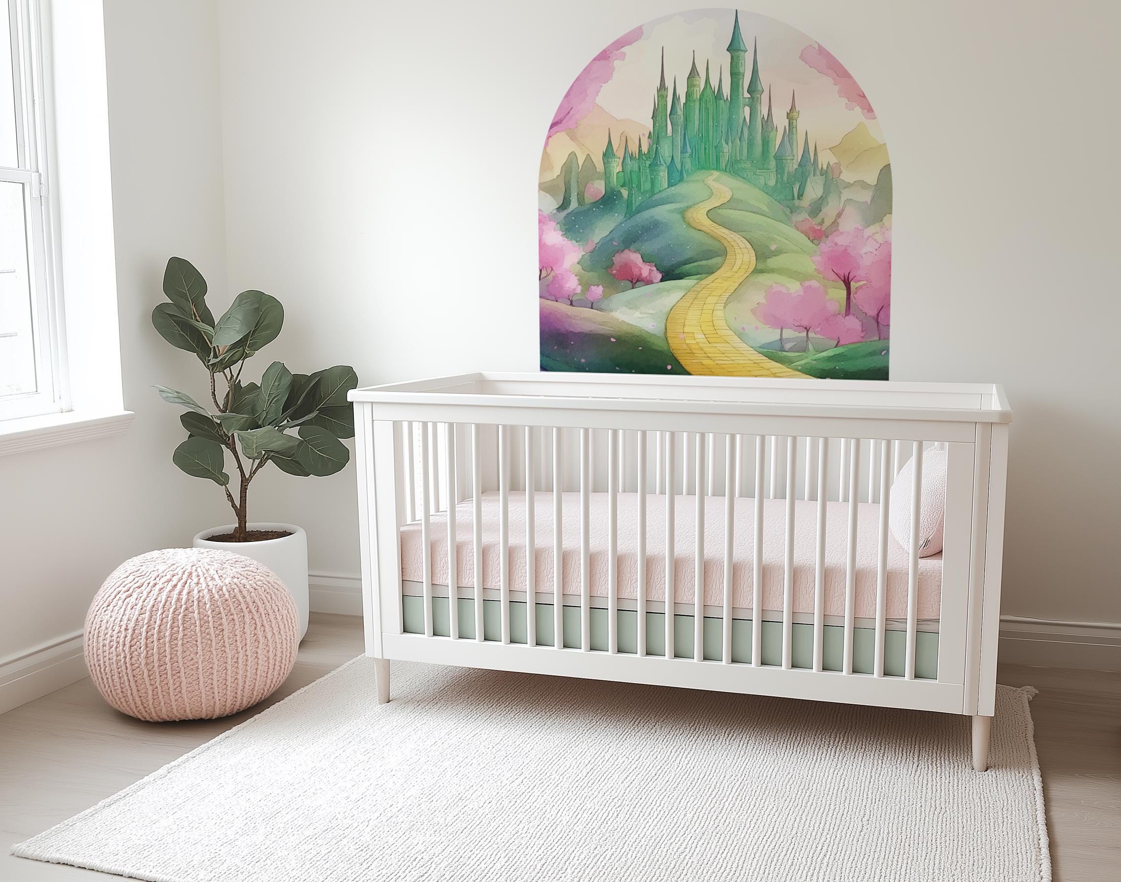 Wicked of Oz Castle Arch Decal- Wicked Inspired Nursery Wall Sticker ...