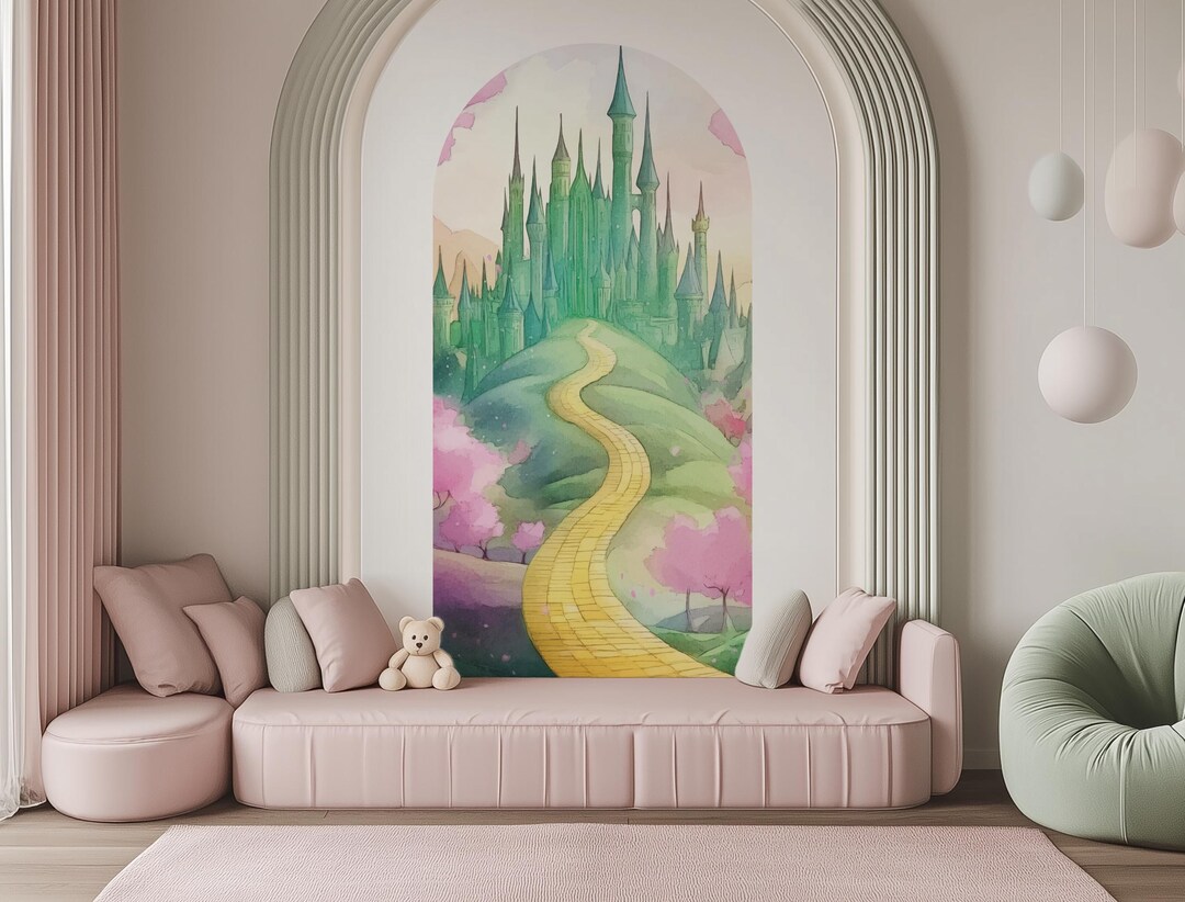 Wicked of Oz Castle Arch Decal- Wicked Inspired Nursery Wall Sticker ...