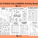Halloween Kids Coloring Page Halloween Activity Book Halloween - Etsy