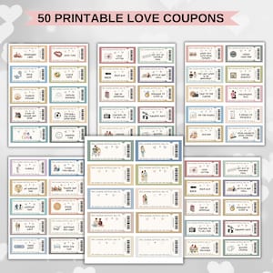 Boyfriend Coupon Book Boyfriend Valentine's Day Gift Coupon Book ...