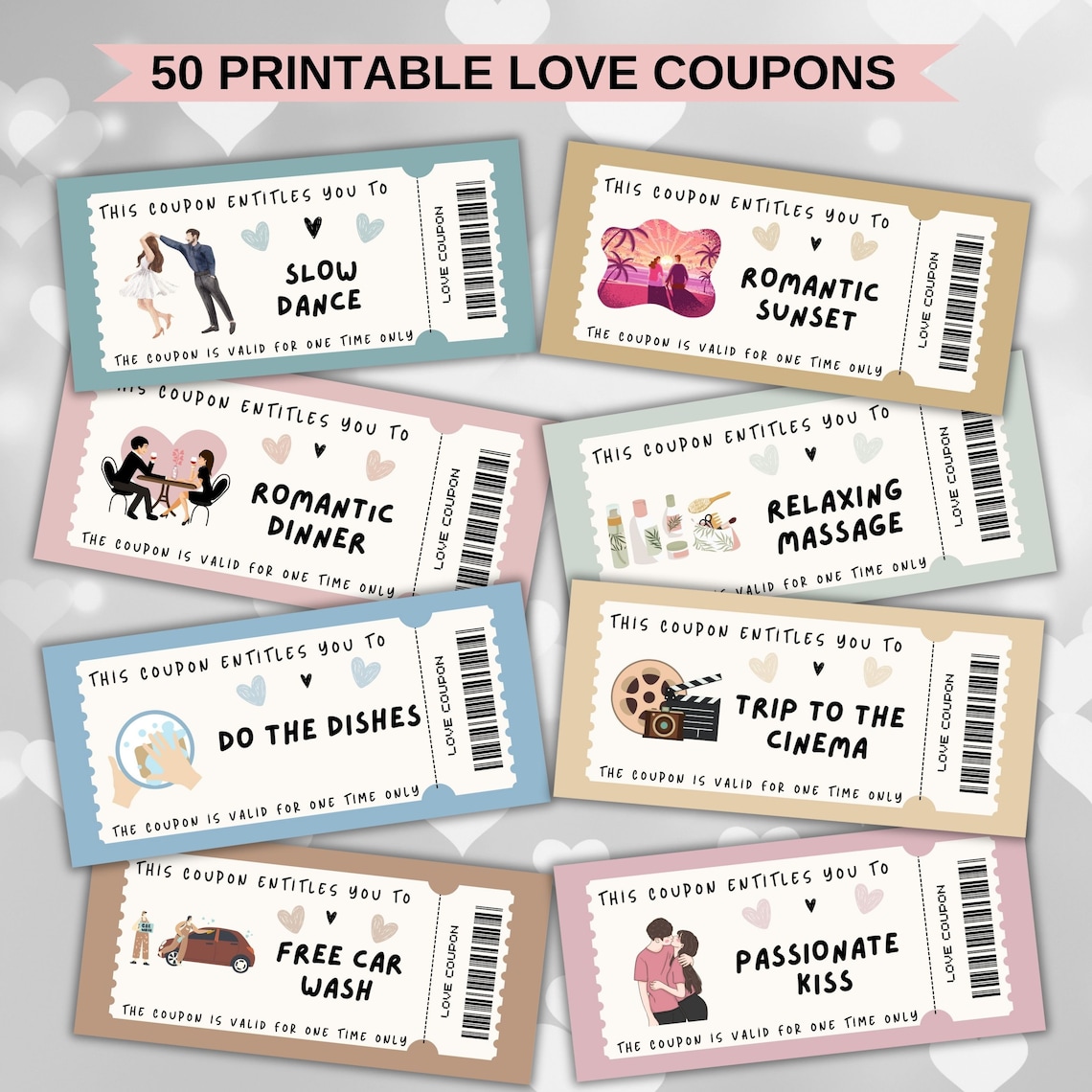 Boyfriend Coupon Book Boyfriend Valentine's Day Gift Coupon Book ...