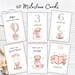 Baby Girl Milestone Card Baby Month Cards Monthly Milestone Cards New ...