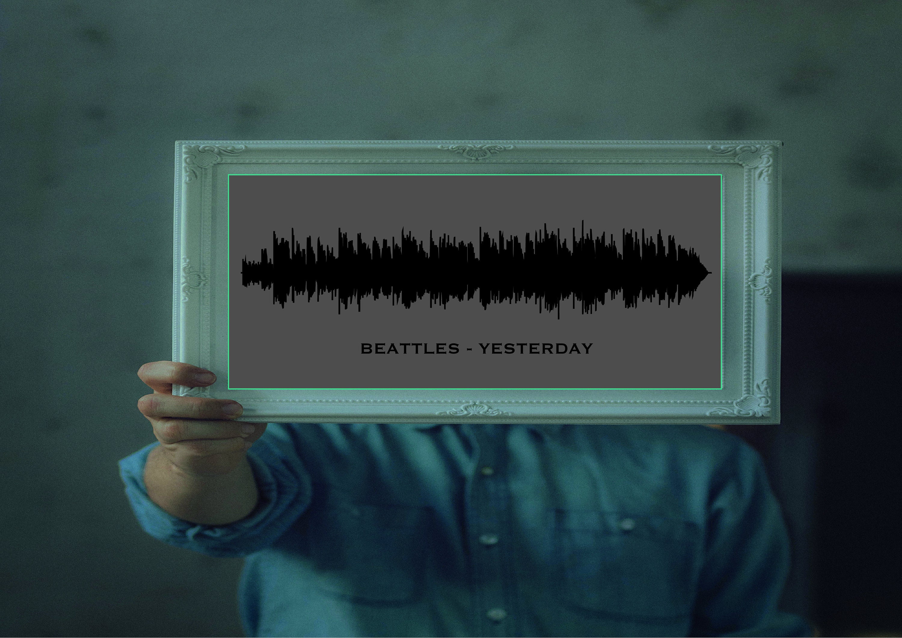 Printable Sound Wave / Sound Wave Art /sound Wave of Your Favorite Song ...