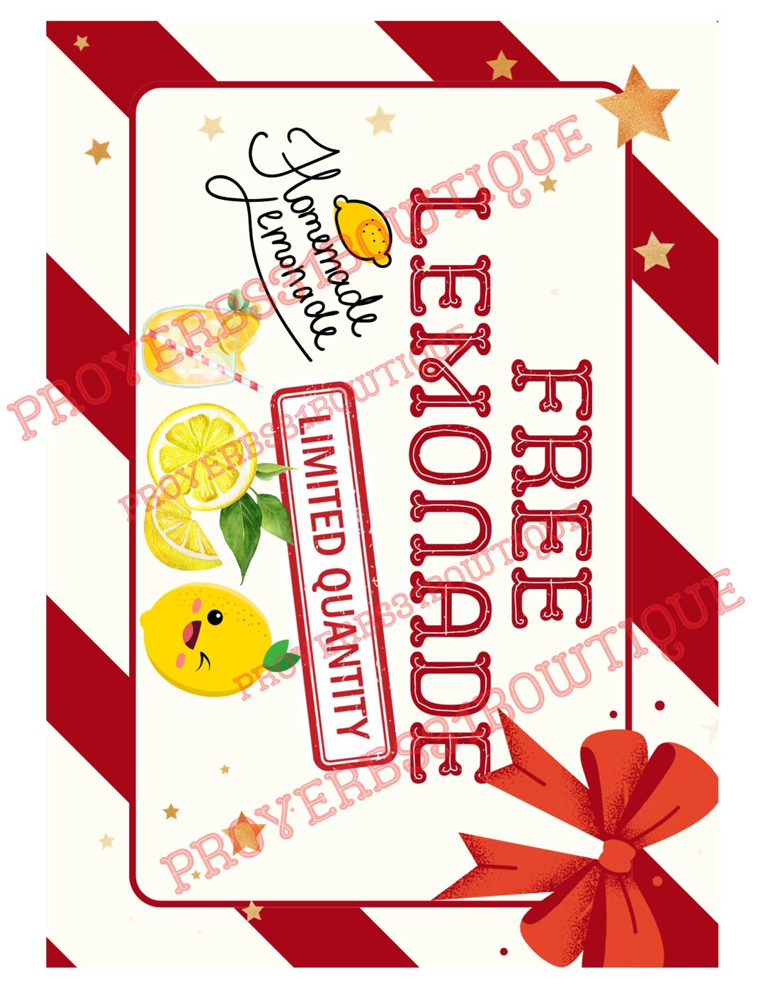 Free Lemonade Elf Prop digital File - Etsy