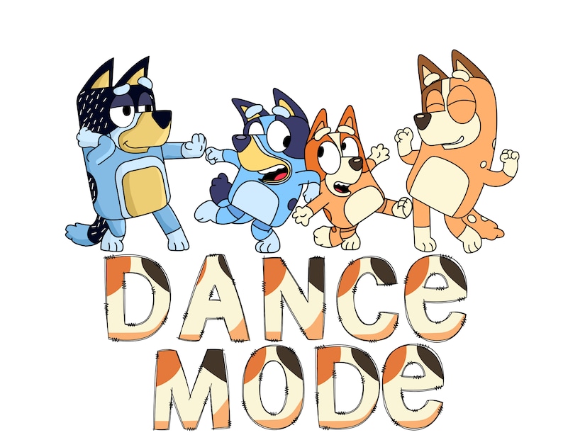 Png Bluey Dance Mode Png - Etsy