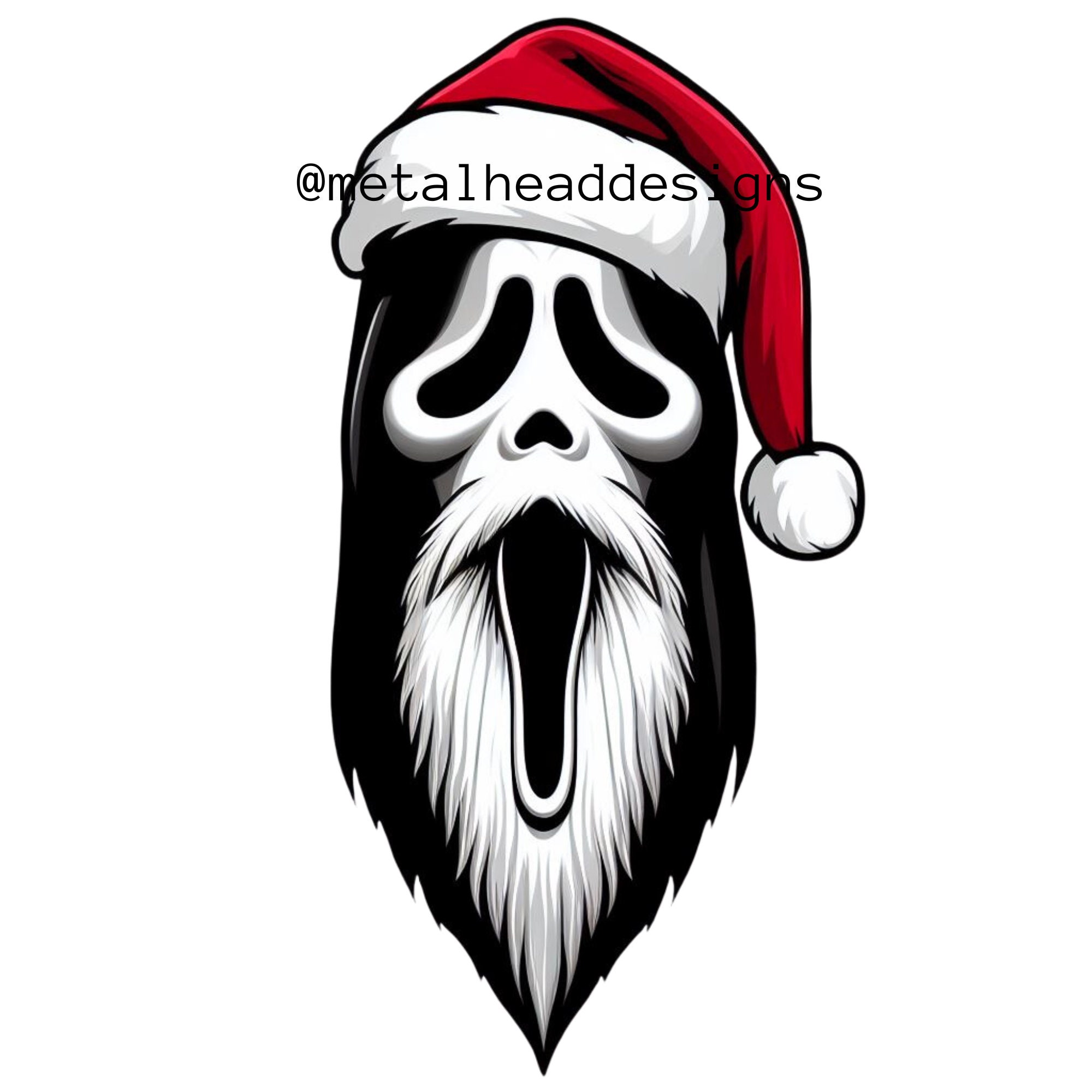 Ghostface Christmas Png - Etsy