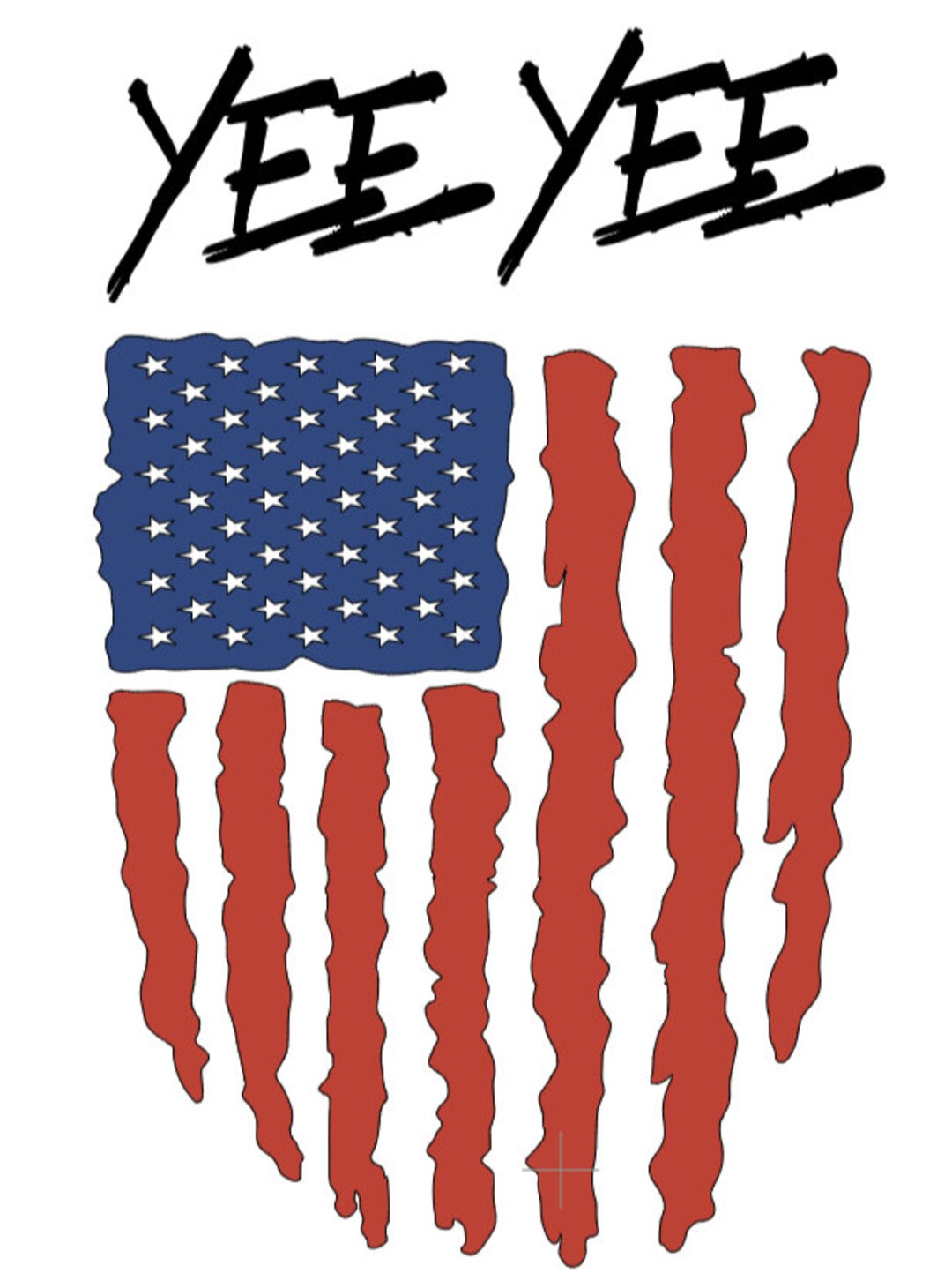 Svg American Flag Yee 2 Sided Digital Download - Etsy Australia