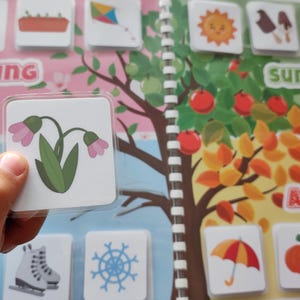 Printable Preschool Busy Book: Homeschool Activity Binder - Etsy