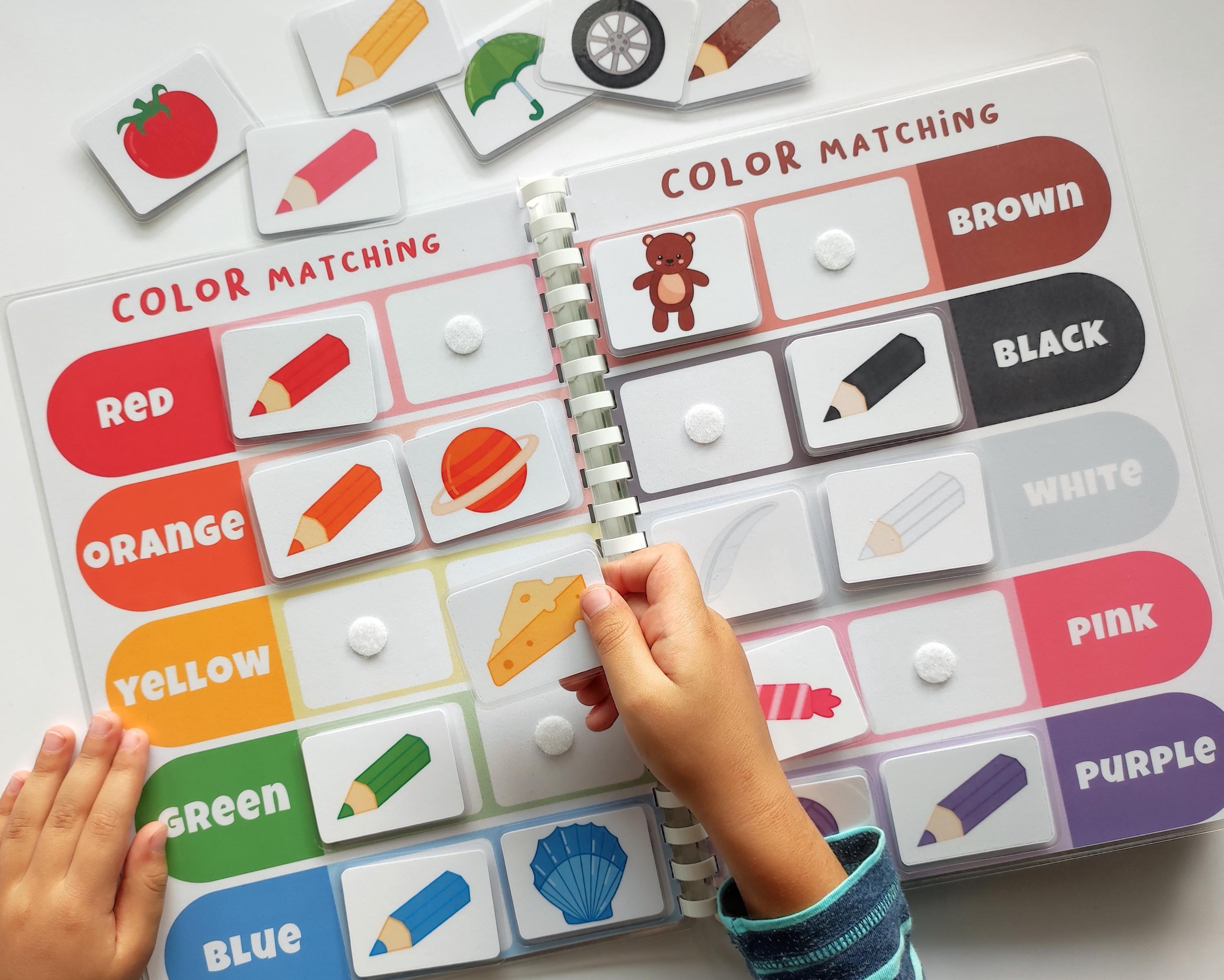 Printable Preschool Busy Book, Kids Activity, Homeschool Busy Binder ...