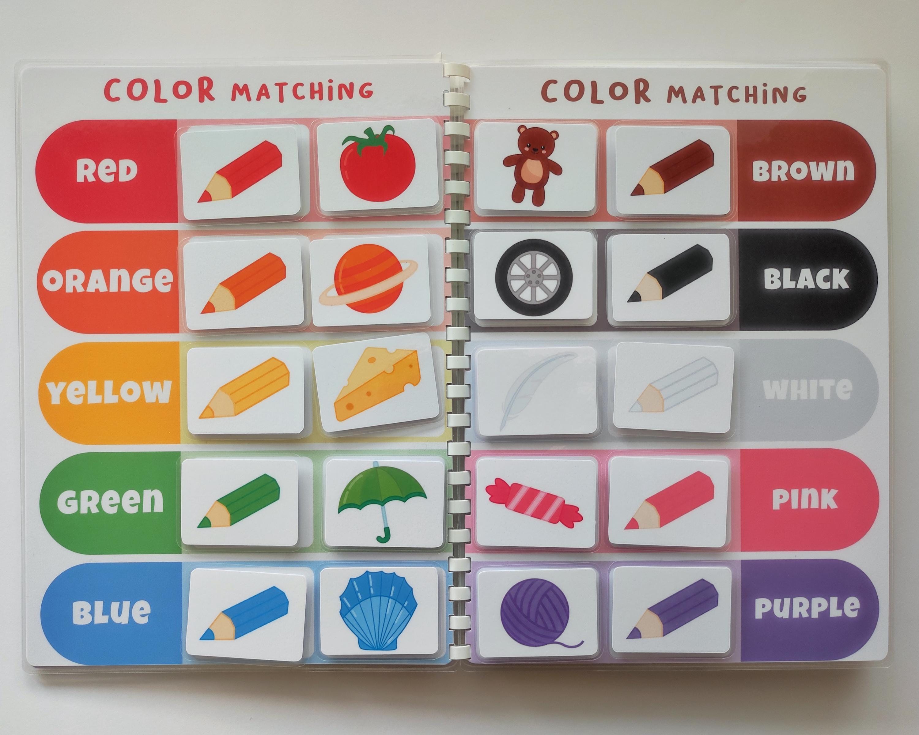 Printable Preschool Busy Book, Kids Activity, Homeschool Busy Binder ...