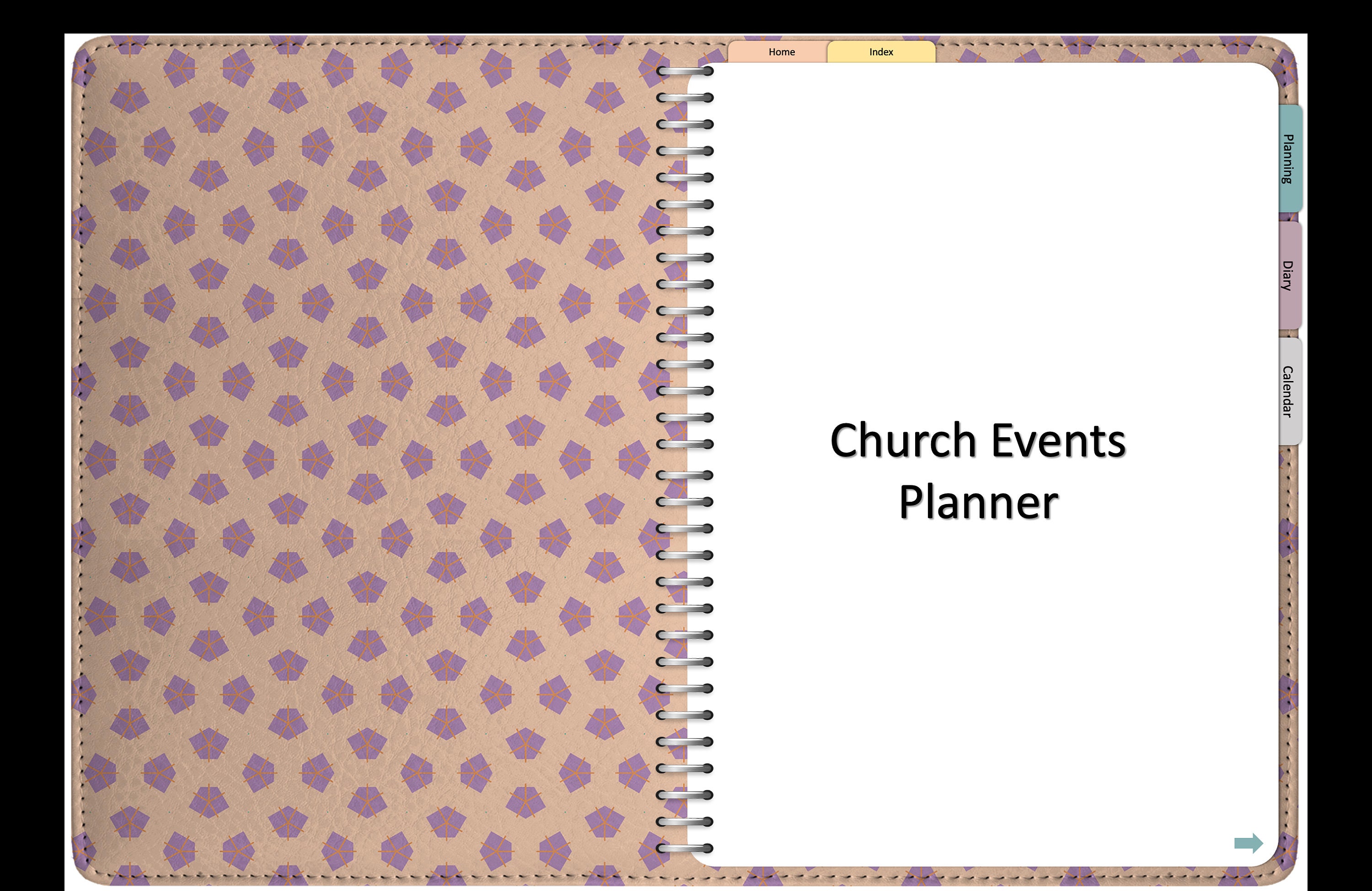 Church Event Planner Printable - Digital Organizer for Flawless ...