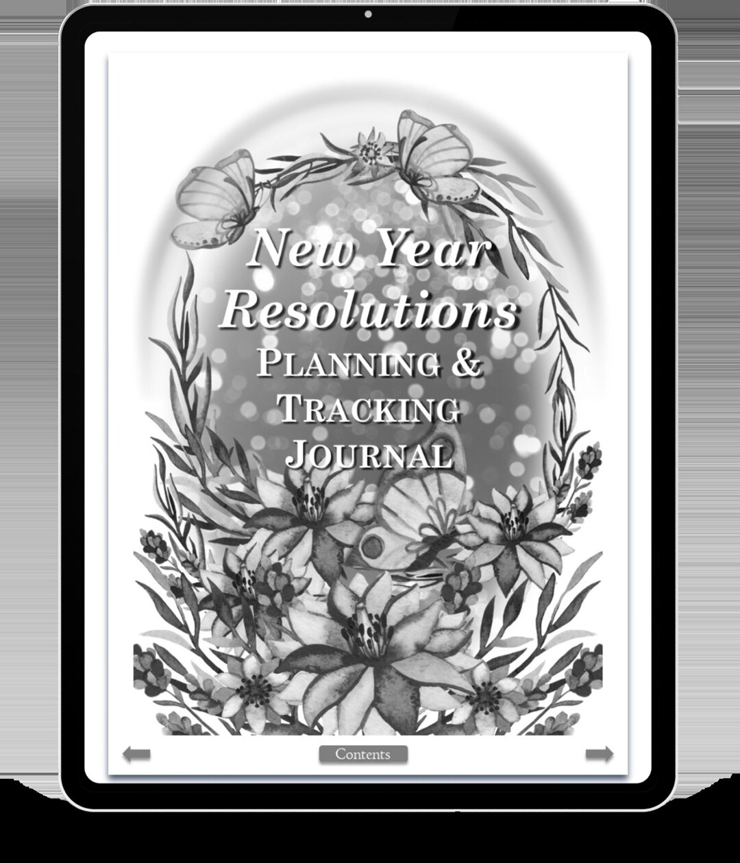 New Year Resolutions Tracker: A Guided Journal for Kindle Scribe PDF ...