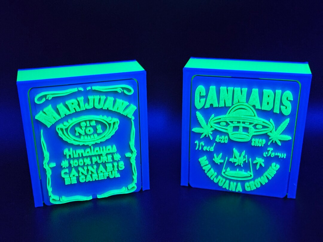 Cosmic Alien Kush Slider Stash Box - Etsy