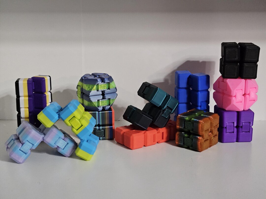 Customizable Infinity Cube Fidget Toy! as Seen on Tik Tok - Etsy