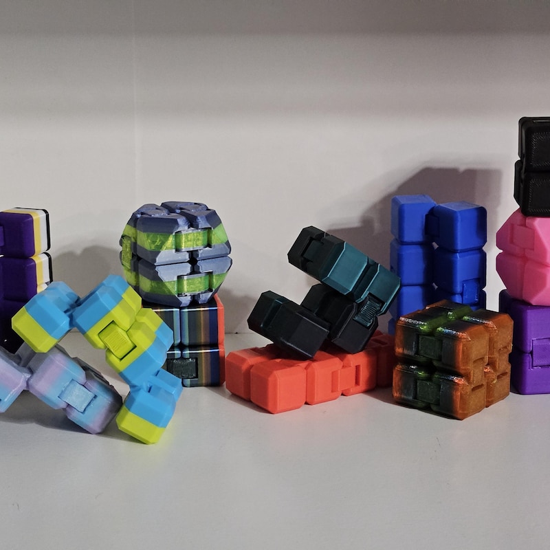 Infinity Cube Fidget Toy - Etsy