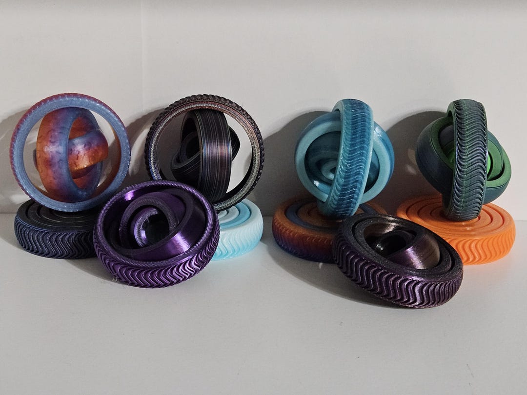 Gyro Fidget Spinner - as Seen on Tik Tok - Great Gift Idea - Etsy