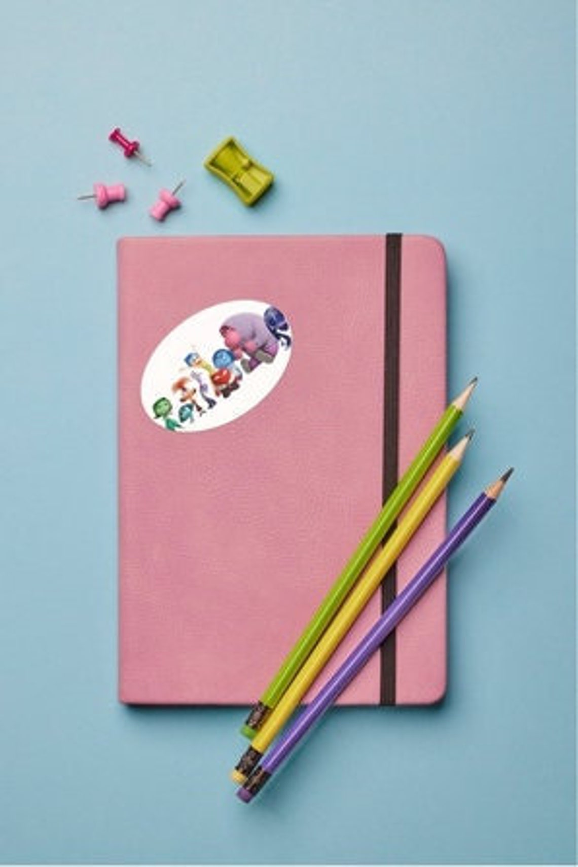 Emotion Character Stickers, Inside-out Inspired Printable, Digital ...