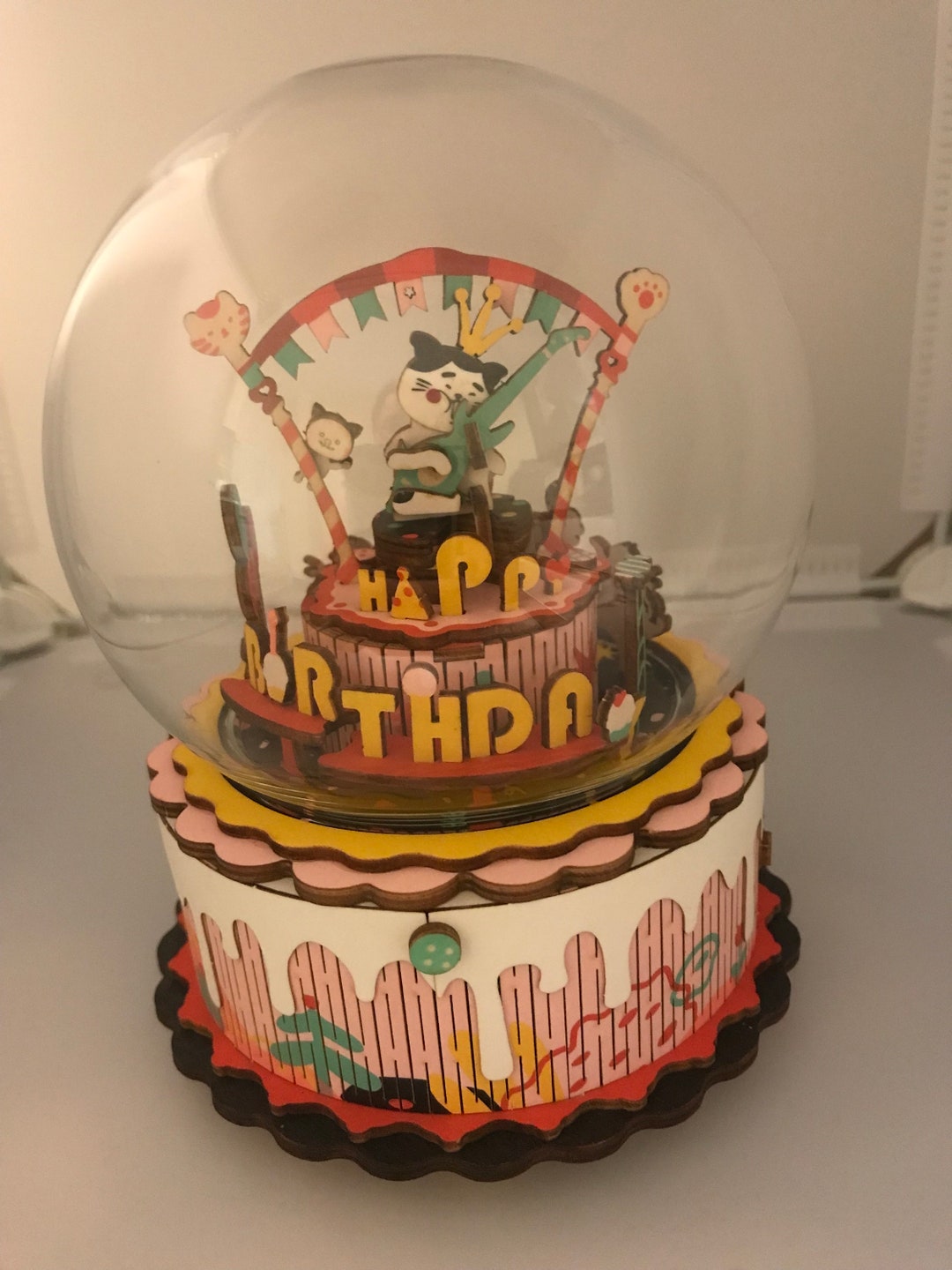 Birthday Cat Music Box - Etsy