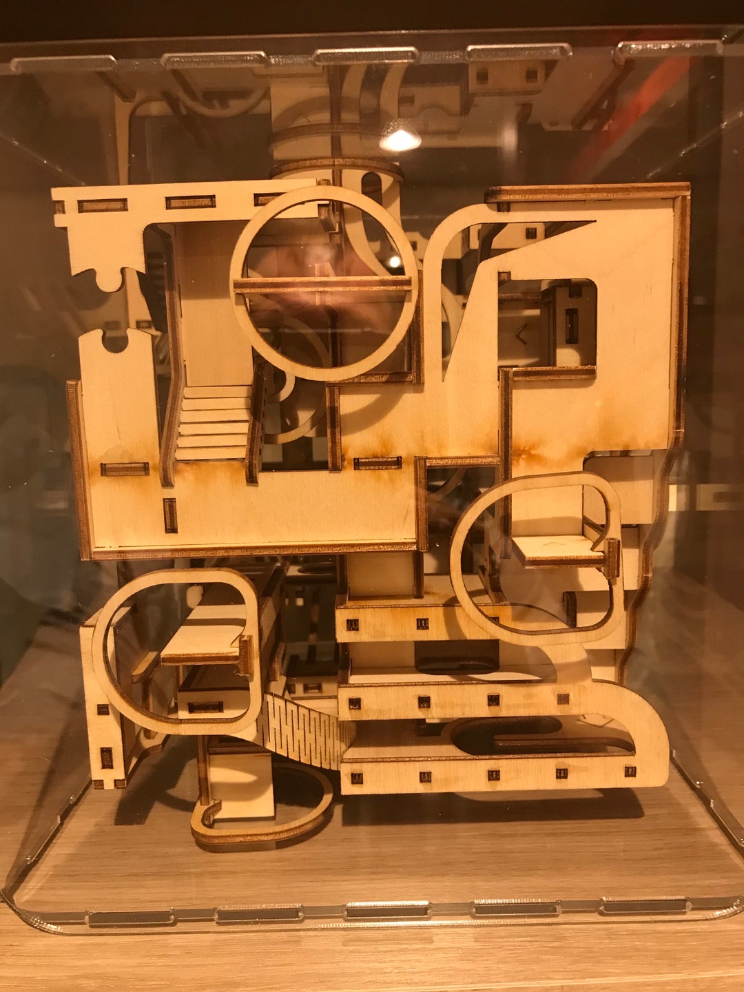 3D Wood Marble Maze Game. - Etsy