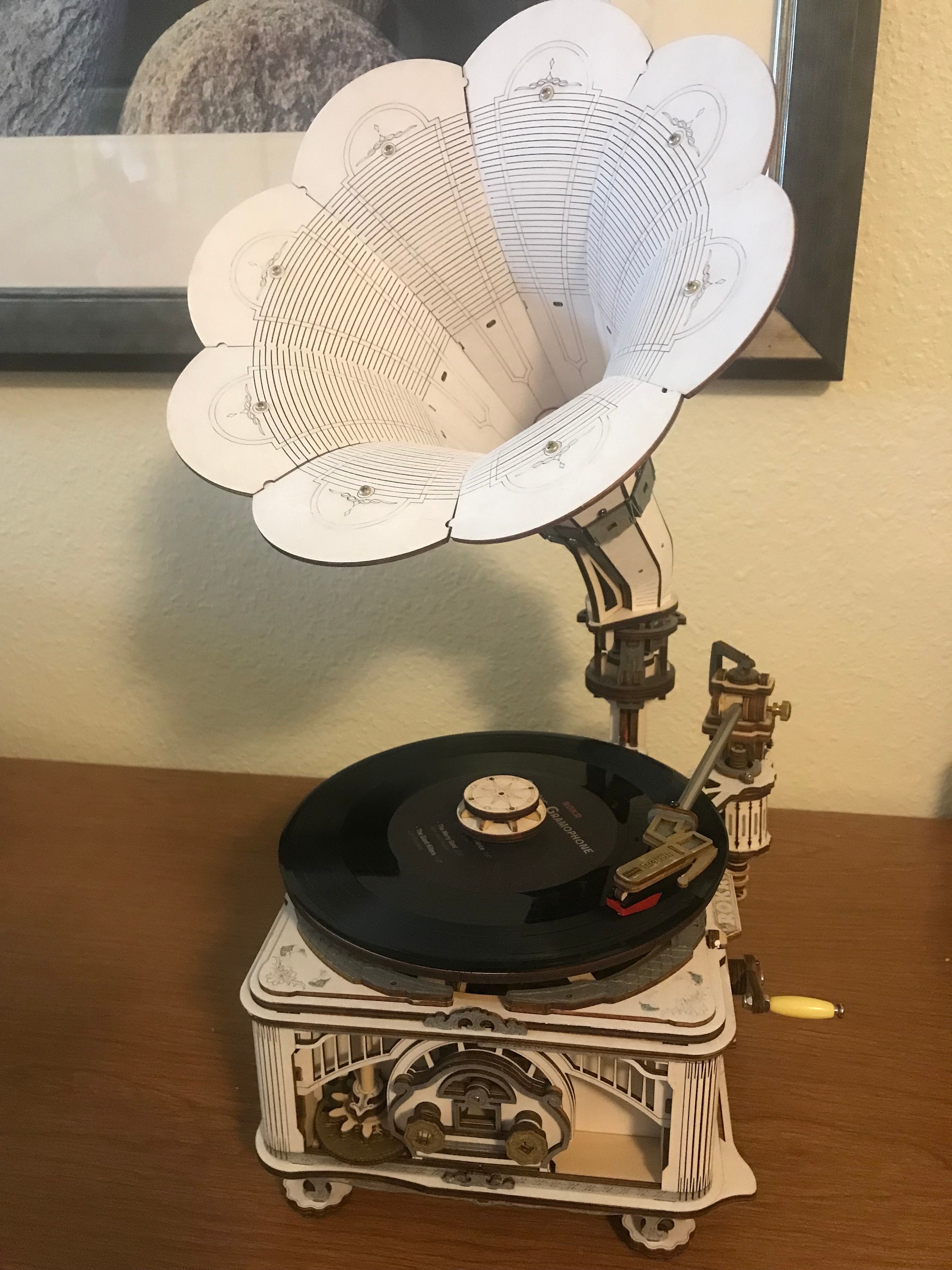 ROKR Gramaphone Replica Record Player. - Etsy