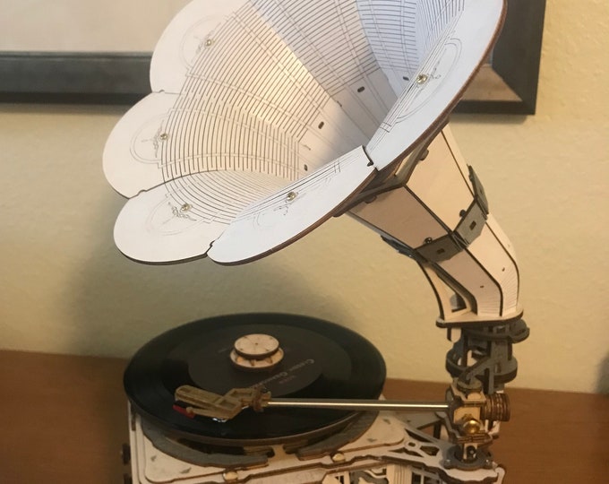 ROKR Gramaphone Replica Record Player. - Etsy