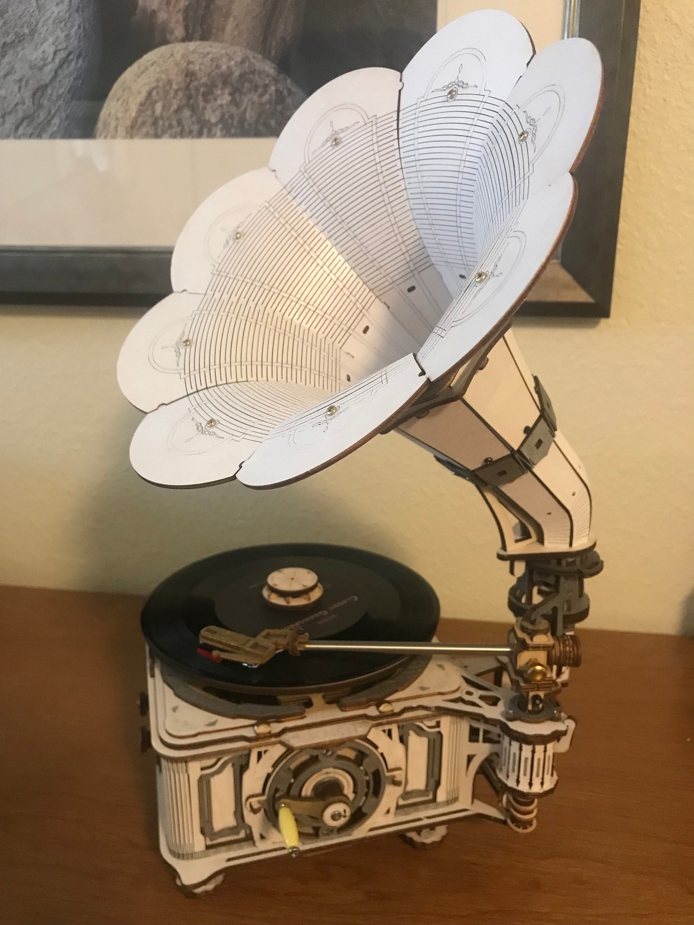 ROKR Gramaphone Replica Record Player. - Etsy