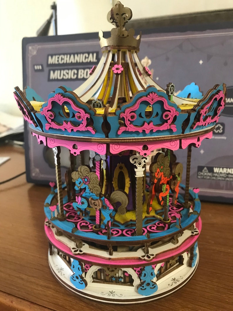 ROKR Mechanical Musical Carousel - Etsy