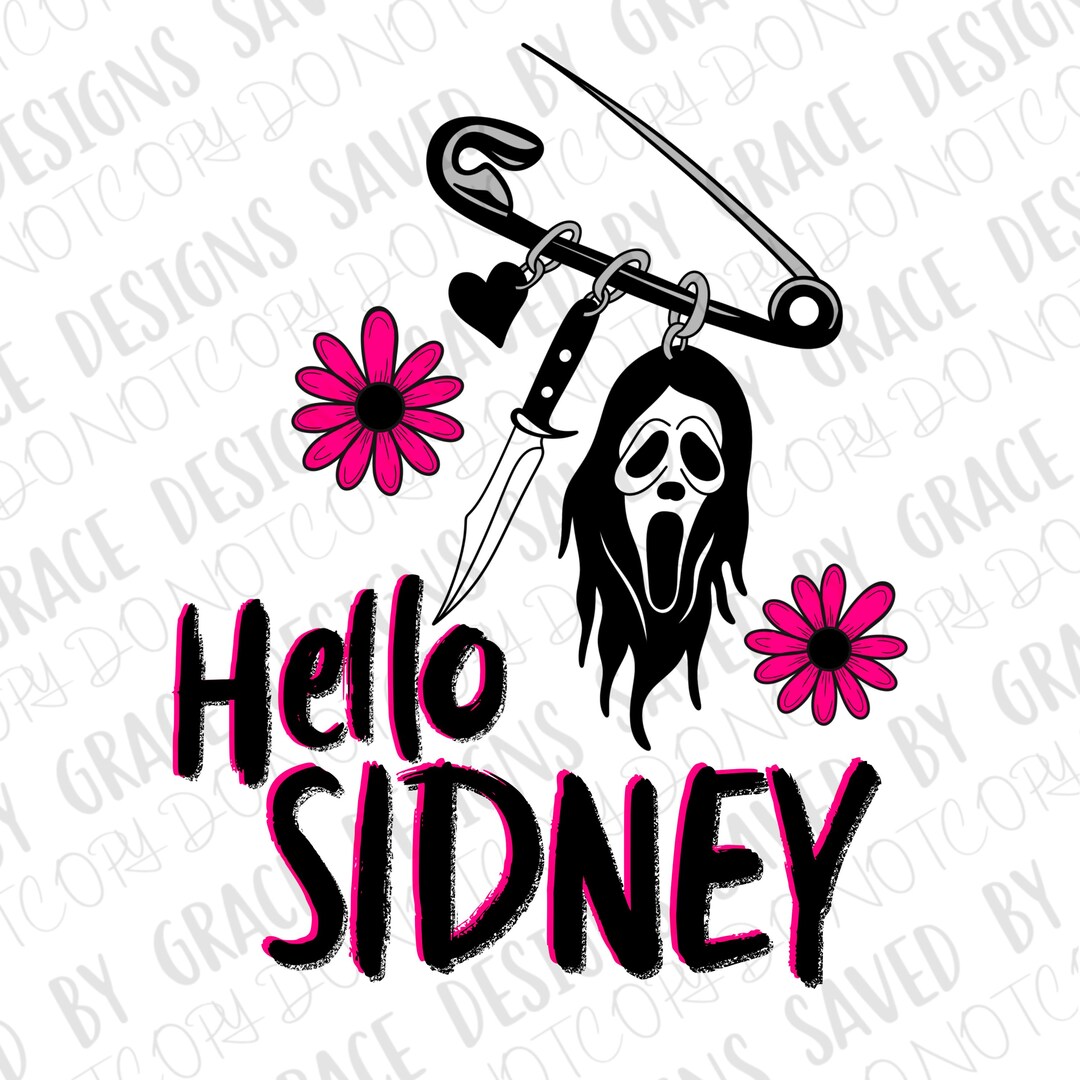 Hello Sidney Png Digital Download 300 DPI - Etsy