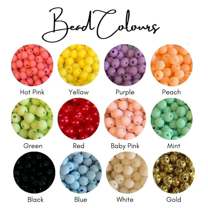 Personalized Beaded Name Bracelet: Custom Pastel Seed Bead Bracelet - Etsy