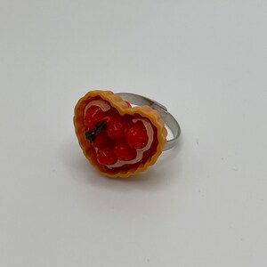 Food Rings, Desserts, Cheese, Yum Rings , Funky Statement Ring, Chunky ...