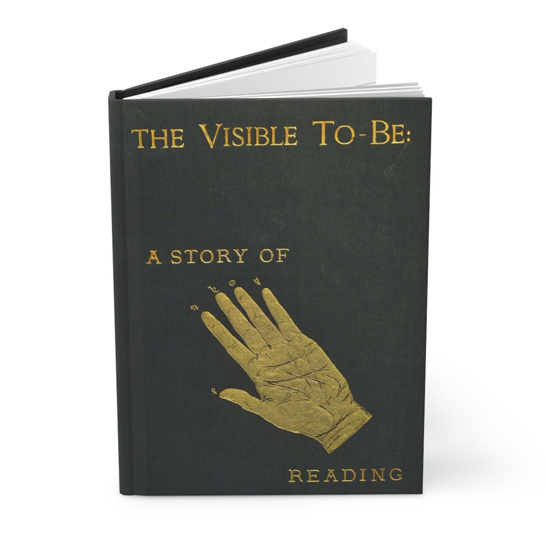 Victorian Palmistry Palm Reading Hardcover Journal: Antique Vintage ...
