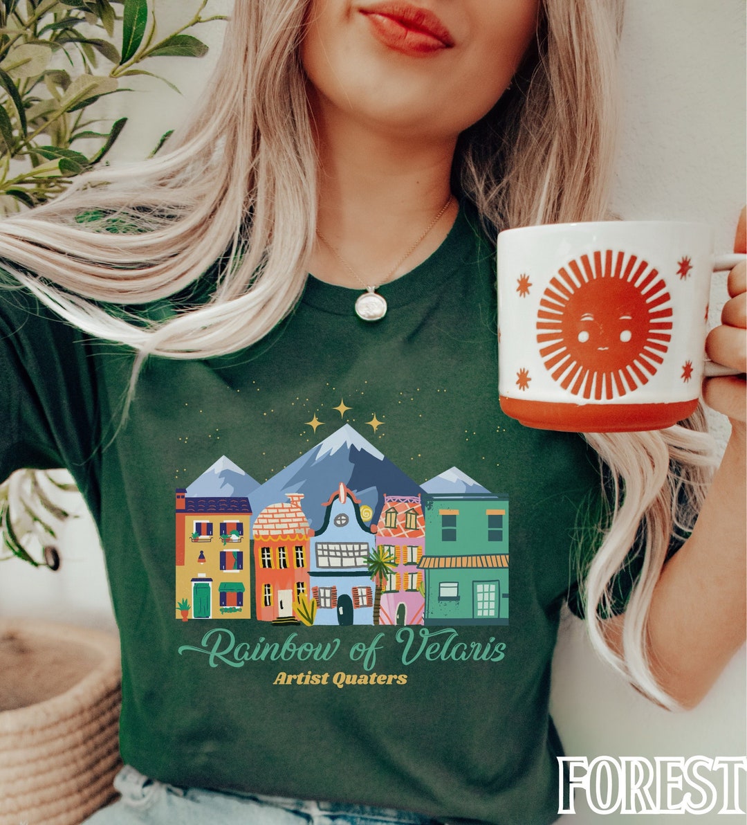 A Court of Thorns and Roses Shirt ACOTAR Tshirt Velaris T-shirt Rhysand ...