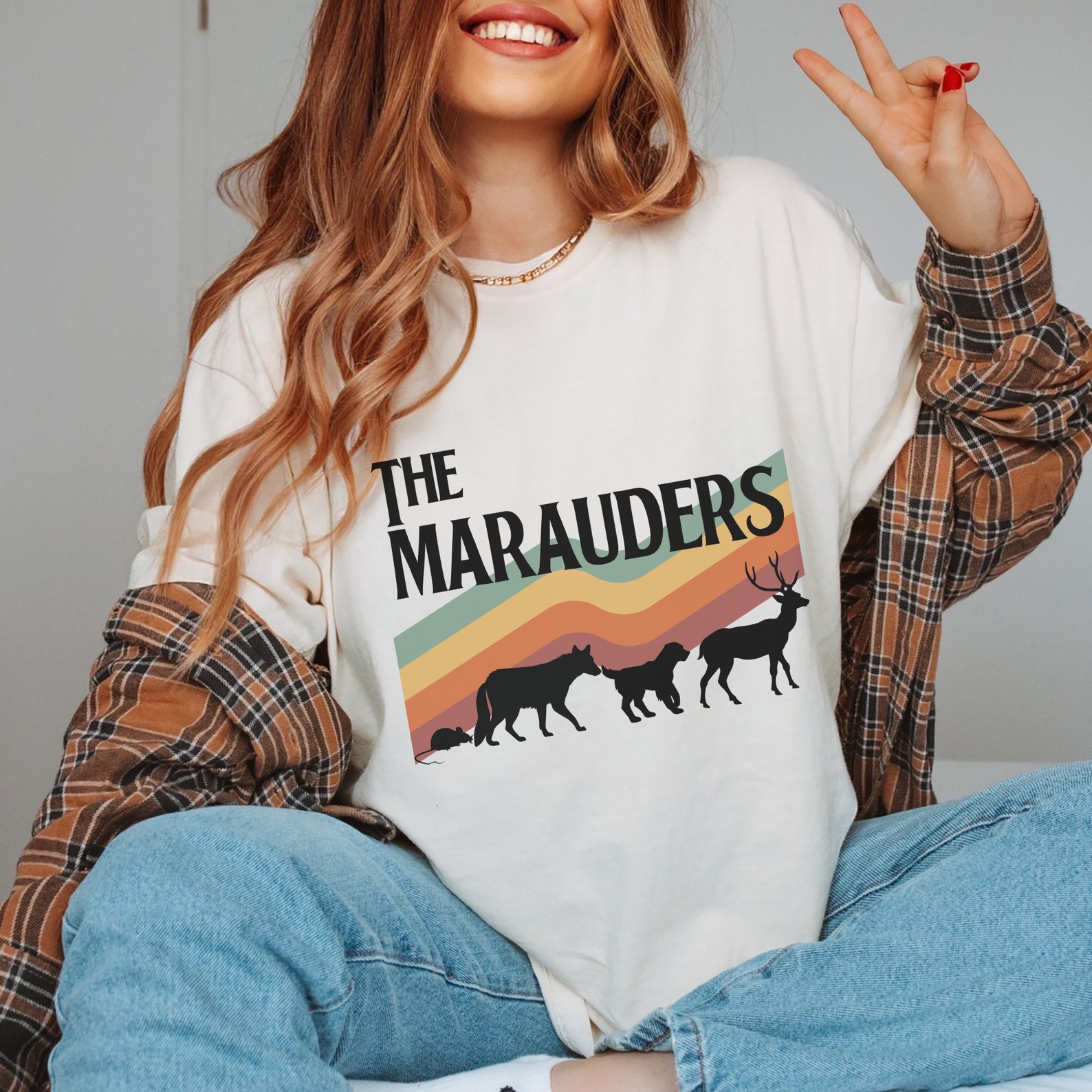 Maruaders Tshirt Map Potter Shirt Sirius Black Universal Studios T-shirt Wolfstar Clothing ...