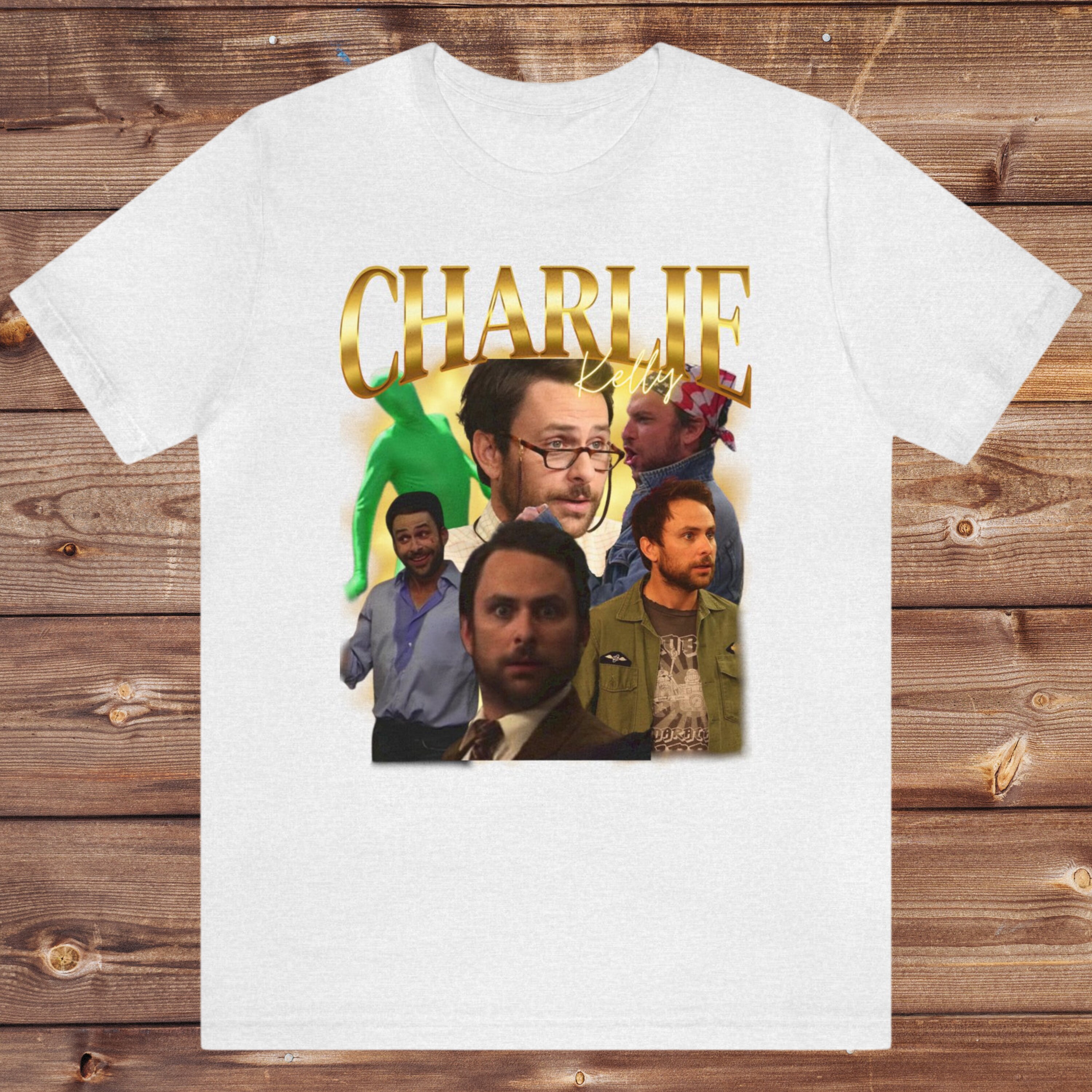 Charlie Kelly 90's Bootleg Reto Shirt Charlie Day Its Always Sunny in ...