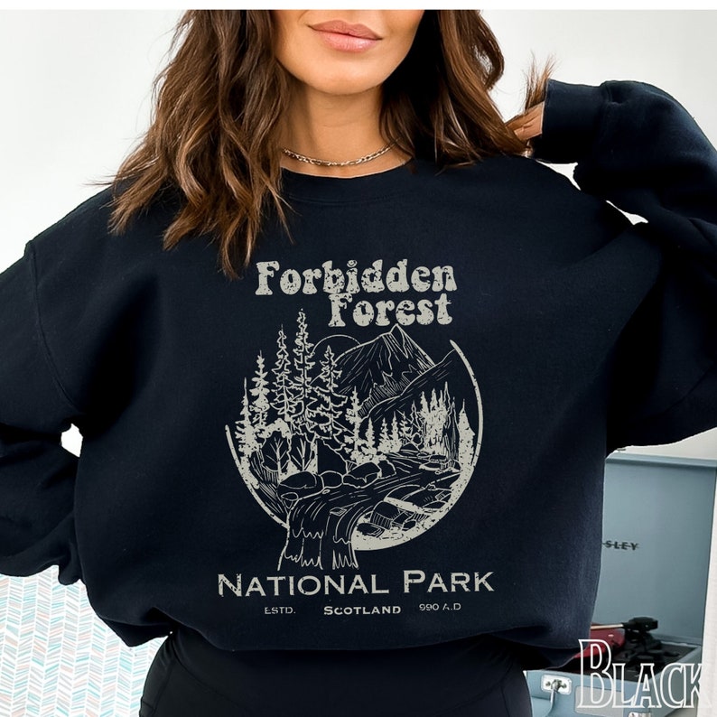 Forbidden Forest Wizard Harry Potter Hoodie Sweatshirt Hoodie National ...