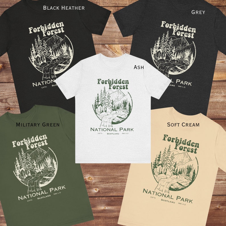 Forbidden Forest National Park Shirt Universal Studios Potter Wizard ...