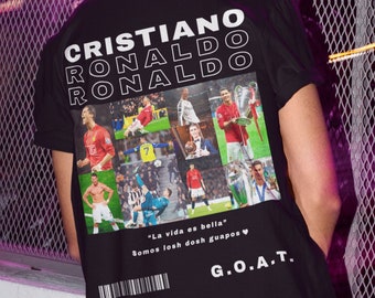 CR7 Cristiano Ronaldo Siu T-shirt - Etsy